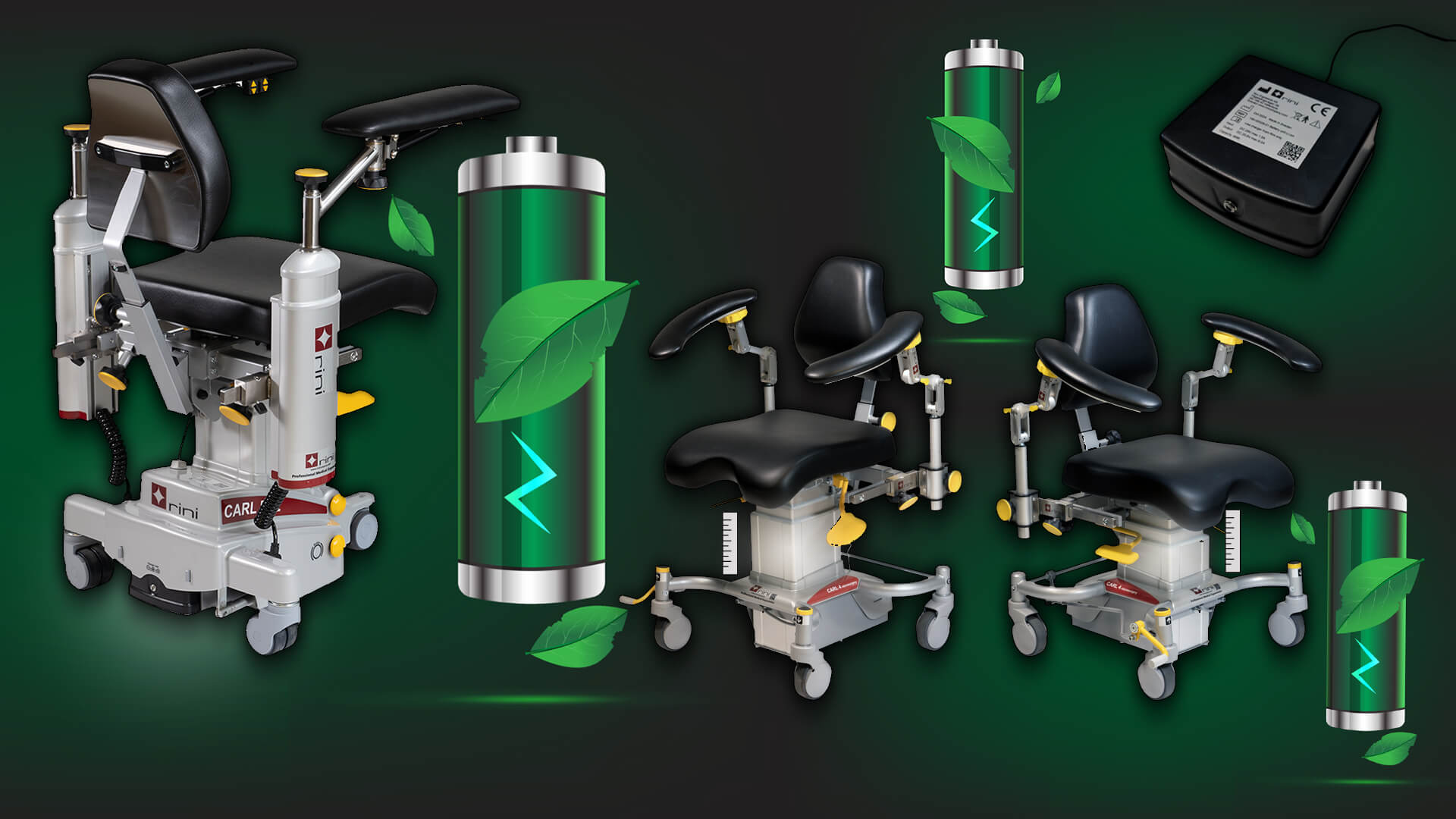 Upgrades on our electrical Carl Chairs! - Rini Medtech